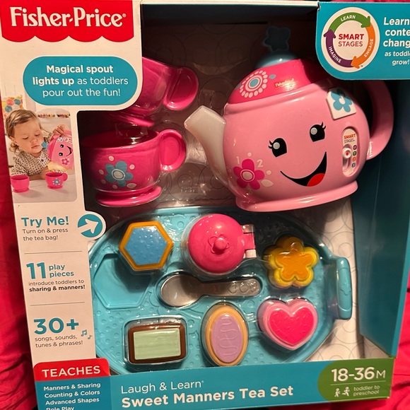 Fisher-Price | Toys | Fisher Price Miss Manners Tea Set | Poshmark